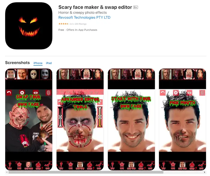 Top 5 Free Halloween Face Swap Apps for Spooky Fun