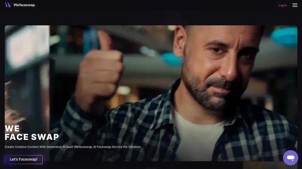 WeFaceSwap: Advanced AI Face Swapping for Creative Projects