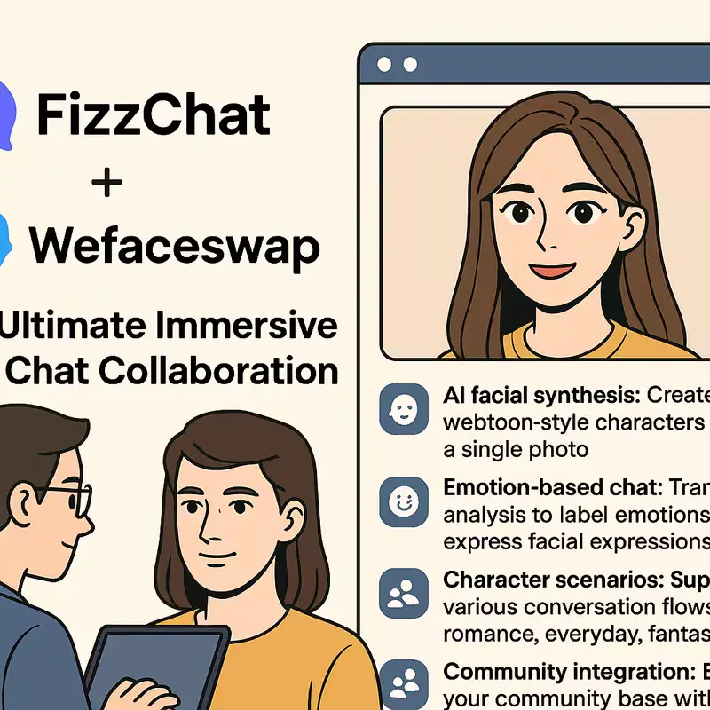 Immersive AI Fanchat with Webtoon-Style Characters